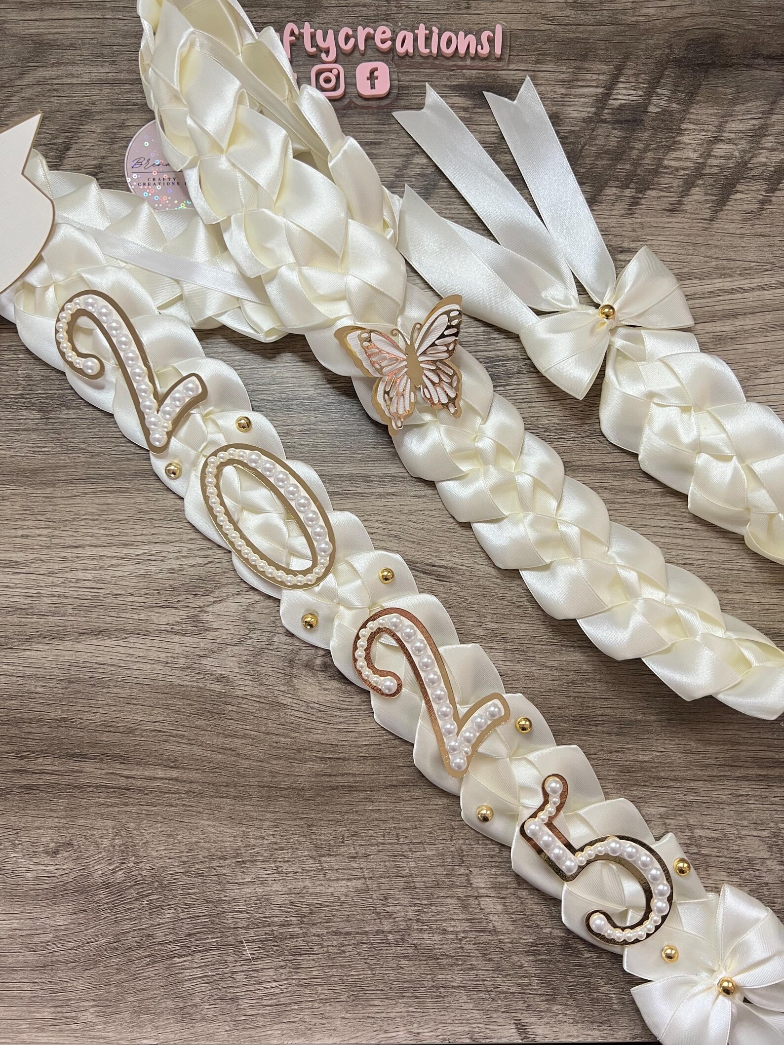 Graduation Lei, Grad Gift Promotion Gift Lei Braided Ribbon Gift ...