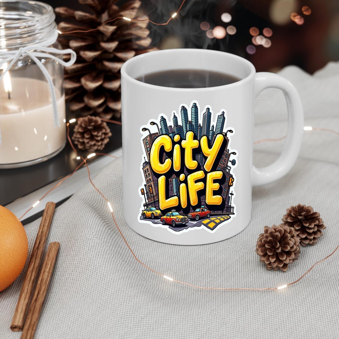 City Life Logo SVG – Urban Skyline File, Modern Cityscape Vector ...