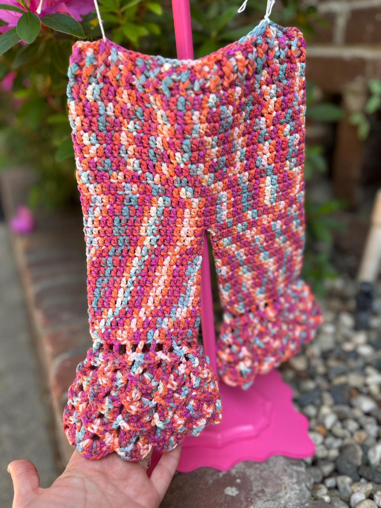 Crochet Bell Bottoms and Top Set - Etsy