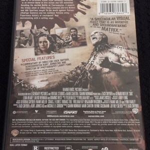 300 DVD Movie Gerard Butler Widescreen Edition - Etsy