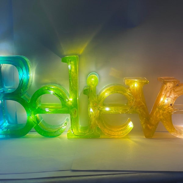 Led Word Lights - Etsy