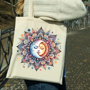 Celestial Boho Clipart Bundle, Moon Stars PNG Files, 300 DPI Digital ...