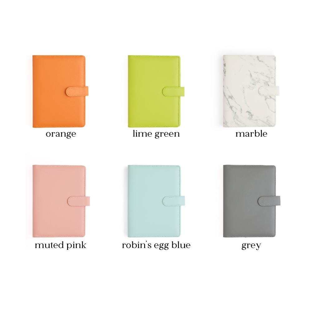 A5 6 Ring Binder, Bullet Journal Binder Organizer With Magnetic Clasp ...