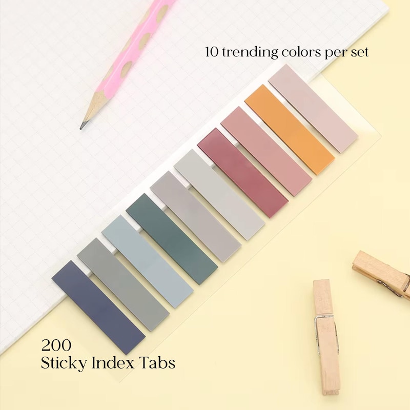 Book Annotation Tabs - Etsy