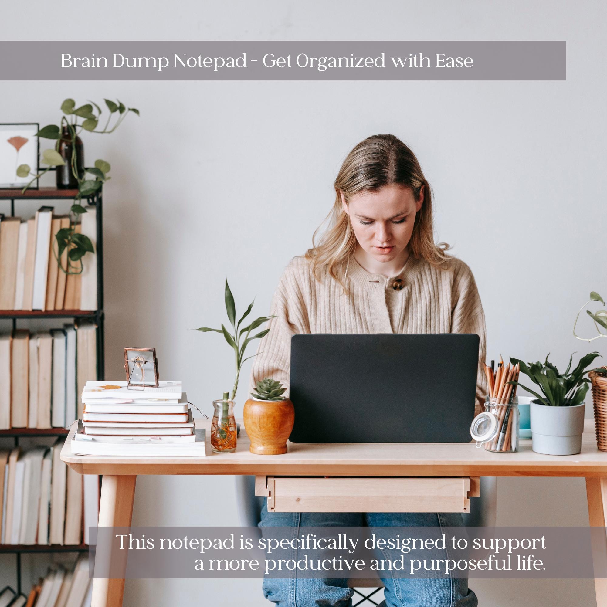 ADHD Brain Dump Notepad: A5 Daily To-do List Planner - Etsy
