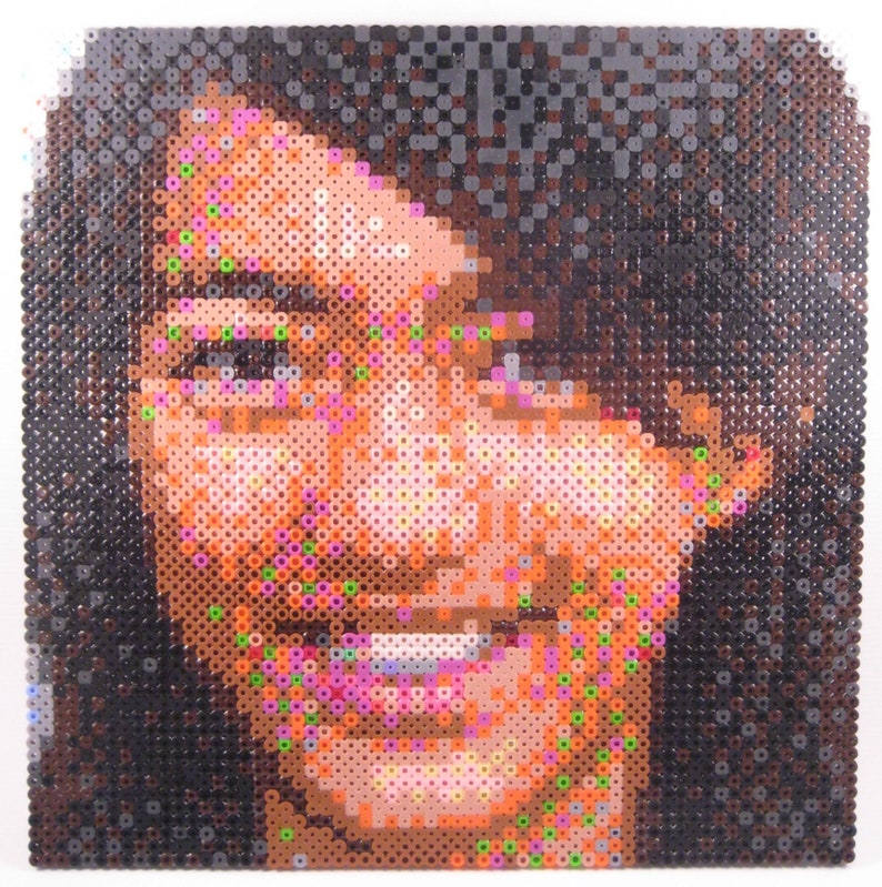 Custom Perler Portrait Submit Your Own Photo for Pxl8tion - Etsy