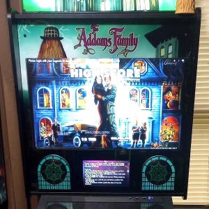 THE ADDAMS FAMILY Speaker Grill Rings for Atgames 4K Virtual Pinball ...