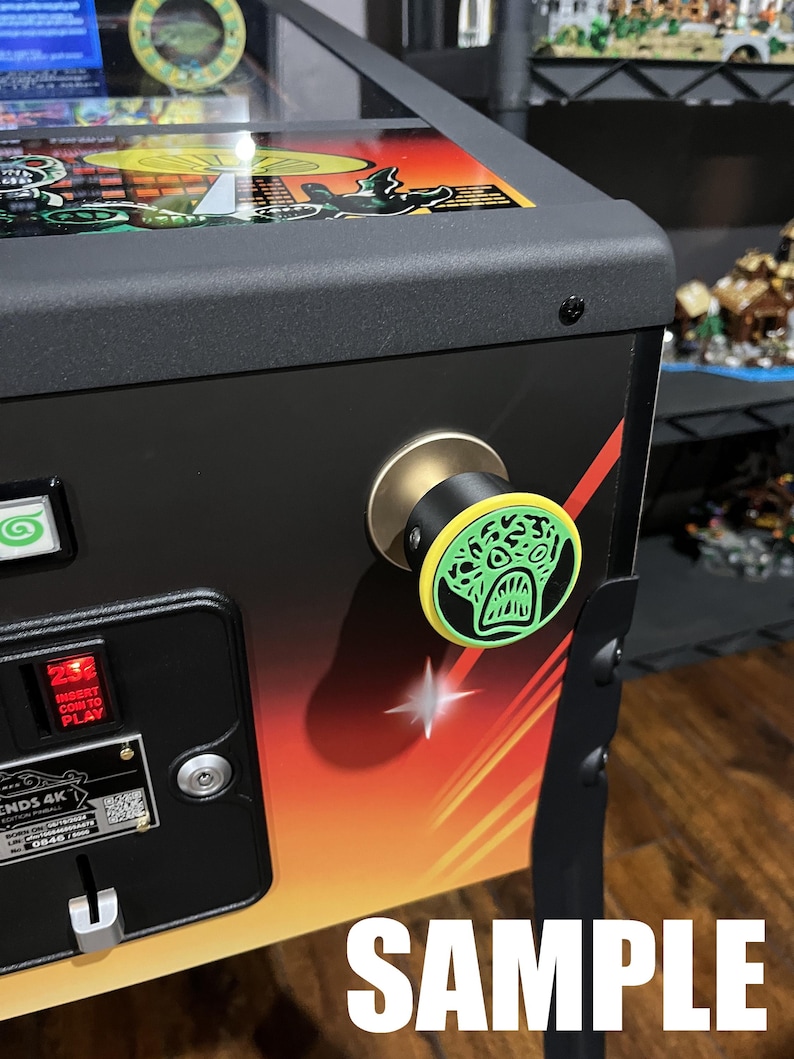 JURASSIC PARK Speaker Ring & Plunger Cover Combo for Atgames 4K Virtual ...