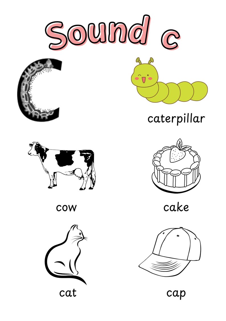 Phonics Worksheets | Letter Sounds & CVC Words - M, A, S, D, T (PDF ...