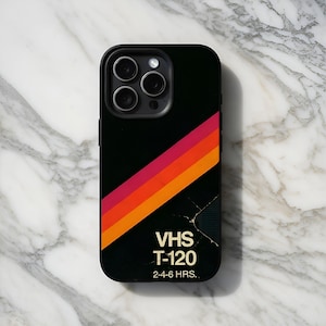 Vintage Vhs Tape iPhone Case: Retro Nostalgia Phone Cover - Etsy