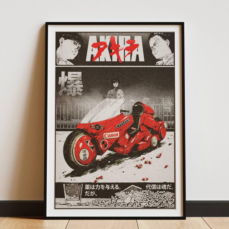 Akira Poster - Etsy