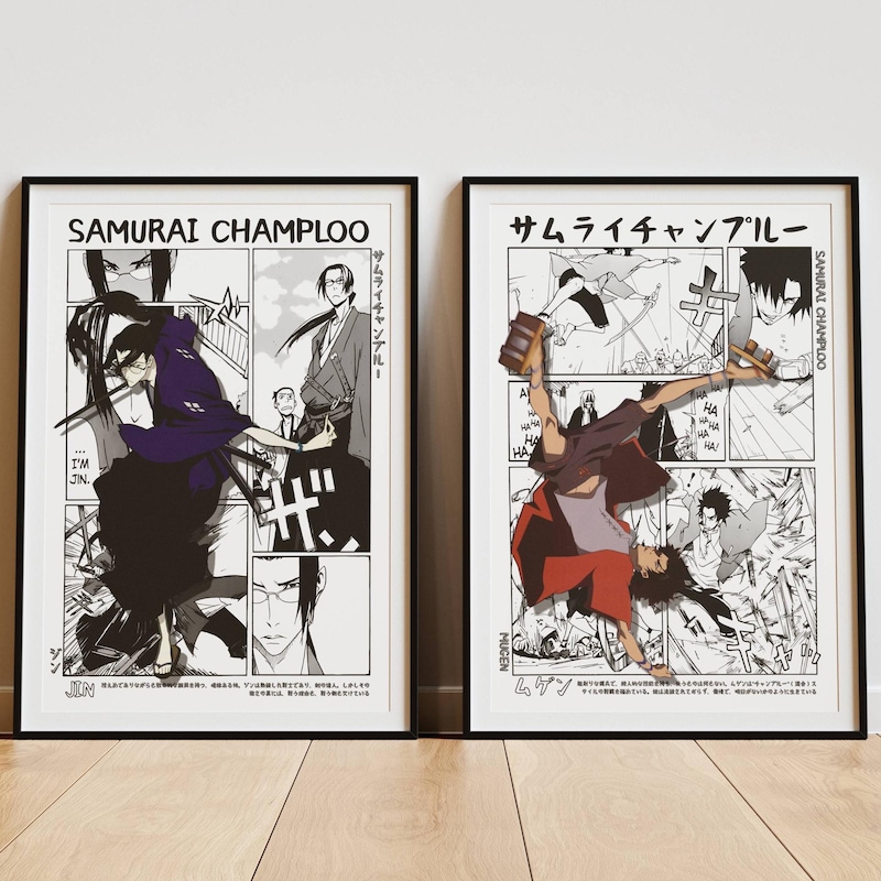Samurai Poster - Etsy UK