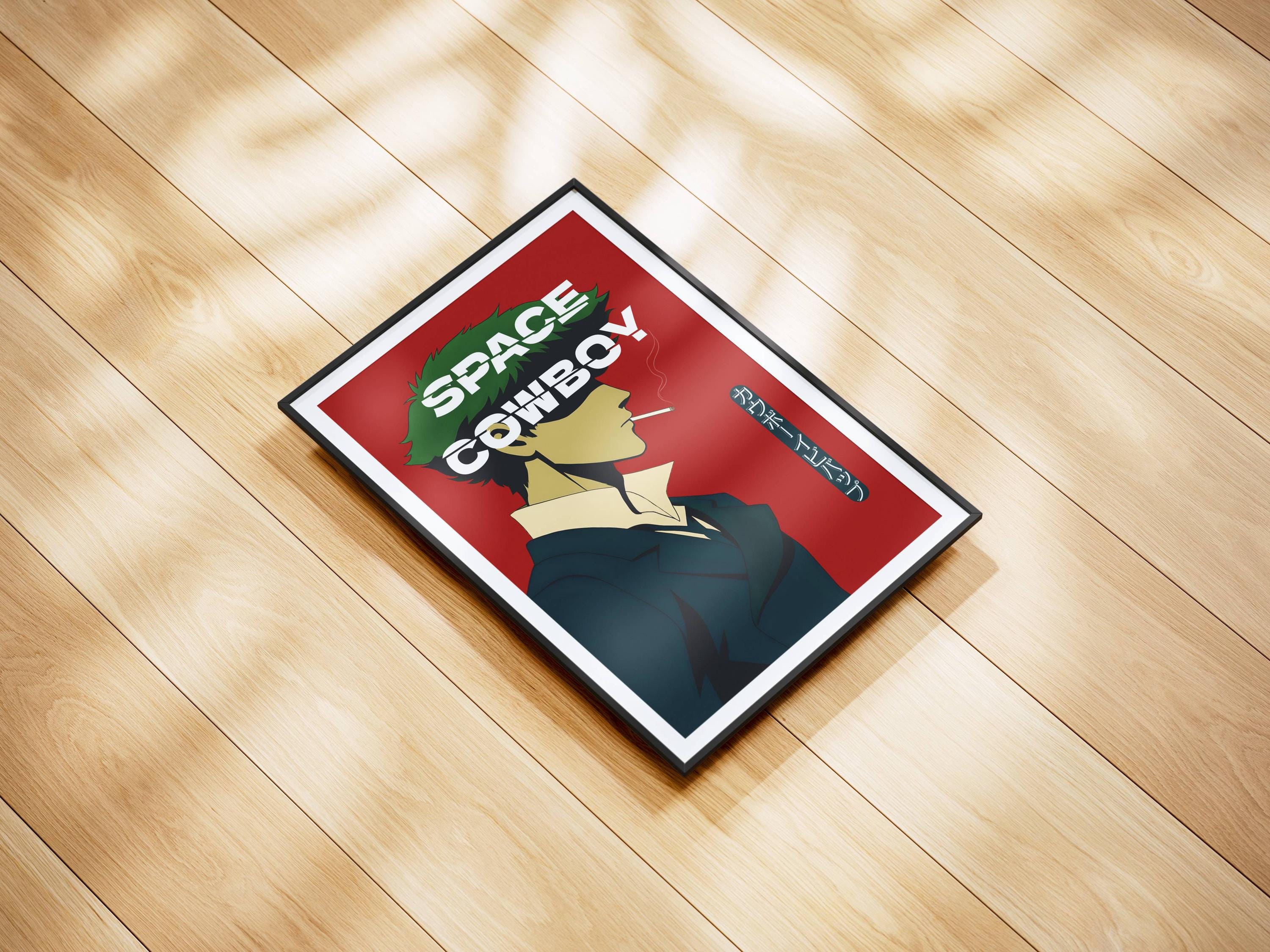 Cowboy Bebop Space Cowboy Poster Digital Print Design, Cowboy Bebop ...