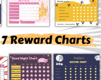 Rewards Chart (printable) - Etsy