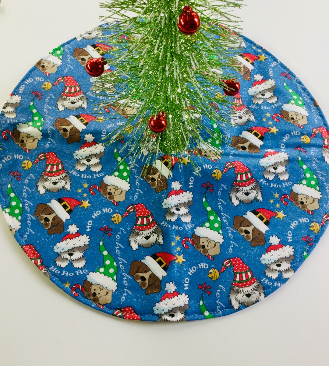 18/19 Inch Christmas Tree Skirt for Dog Lovers - Etsy