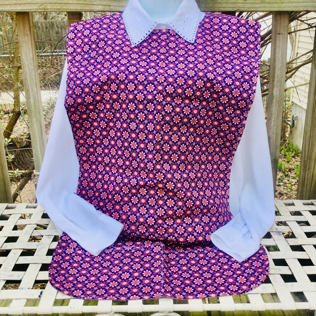 Unisex Senior Adult Clothing Protector Apron, Dining Aprons for Seniors ...