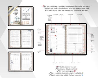 2025-2026 Digital Planner Bundle | Goodnotes & Notability Compatible ...