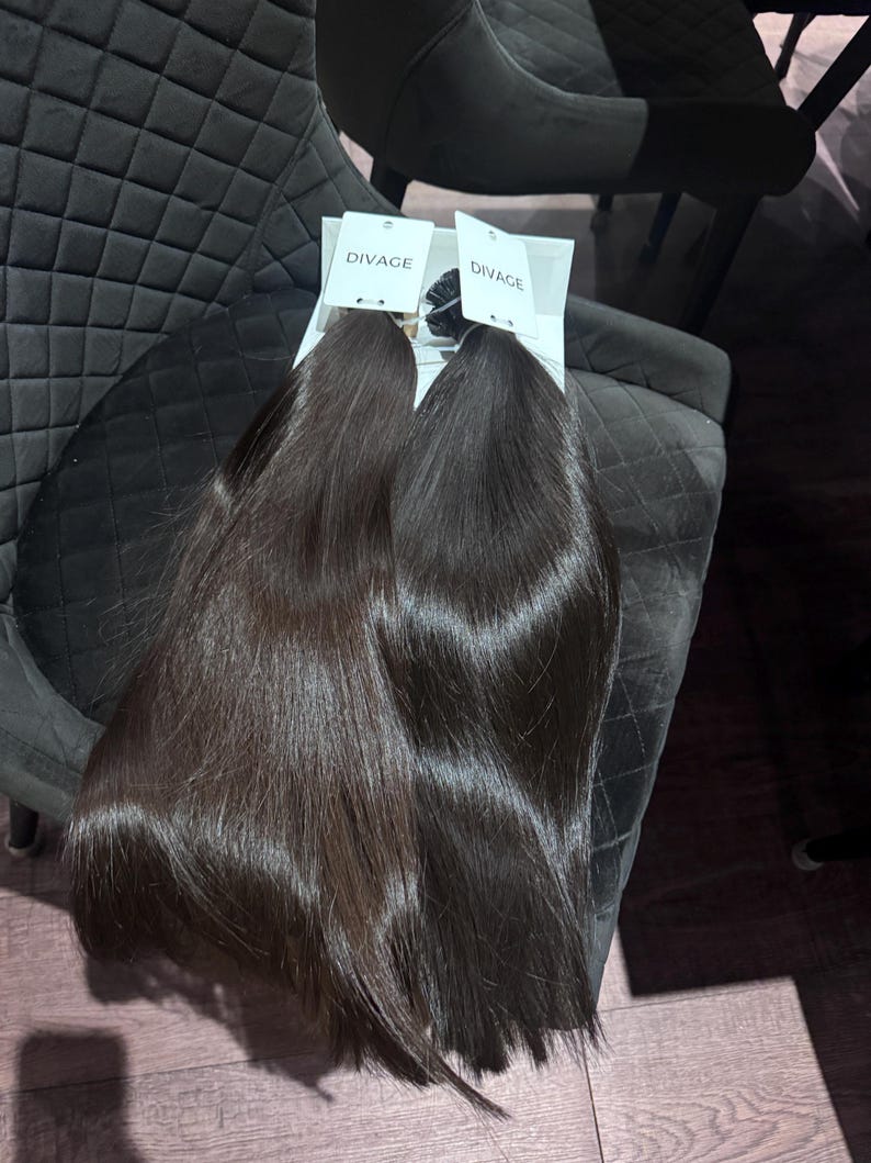 Virgin Slavic Hair Extensions, Remy Cuticle Intact, Double Drawn 50g - Etsy