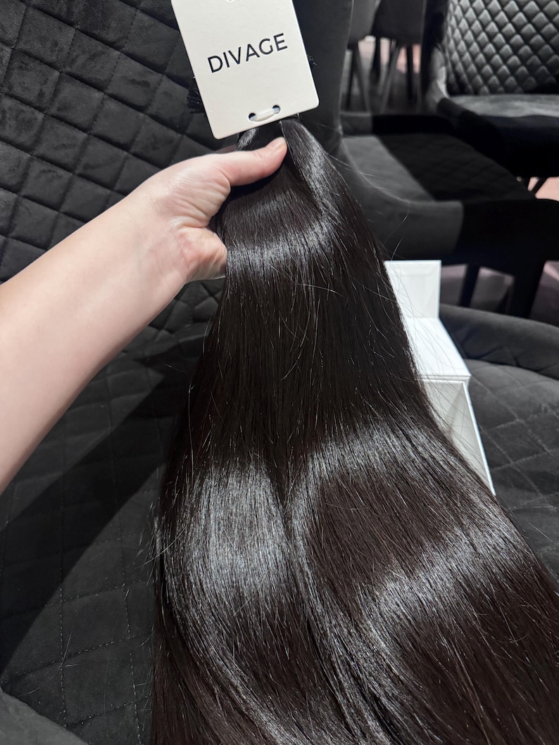 Virgin Slavic Hair Extensions, Remy Cuticle Intact, Double Drawn 50g - Etsy