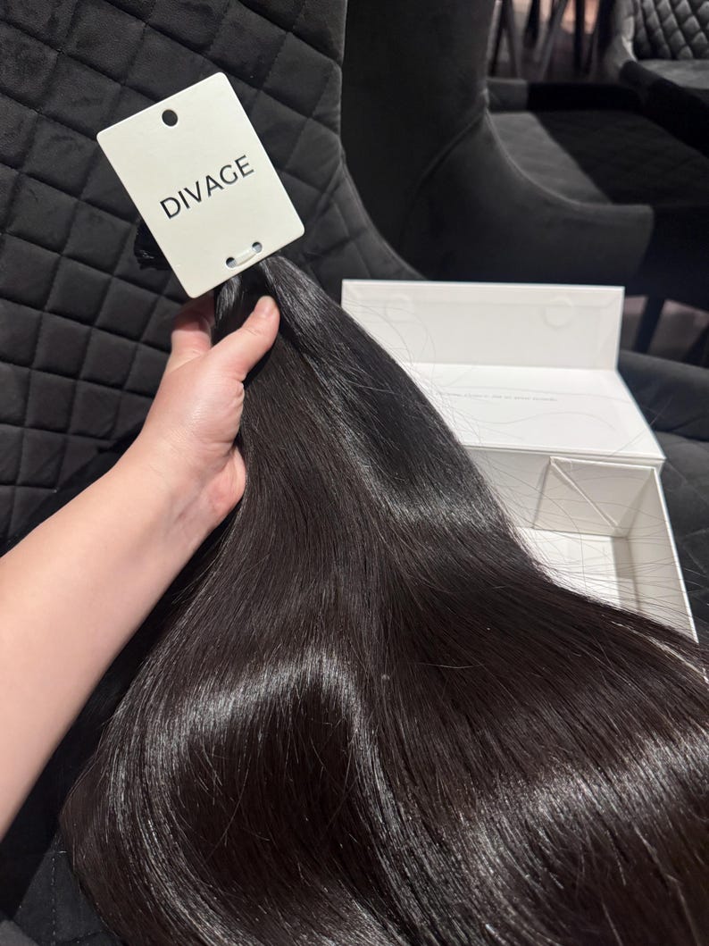 Virgin Slavic Hair Extensions, Remy Cuticle Intact, Double Drawn 50g - Etsy