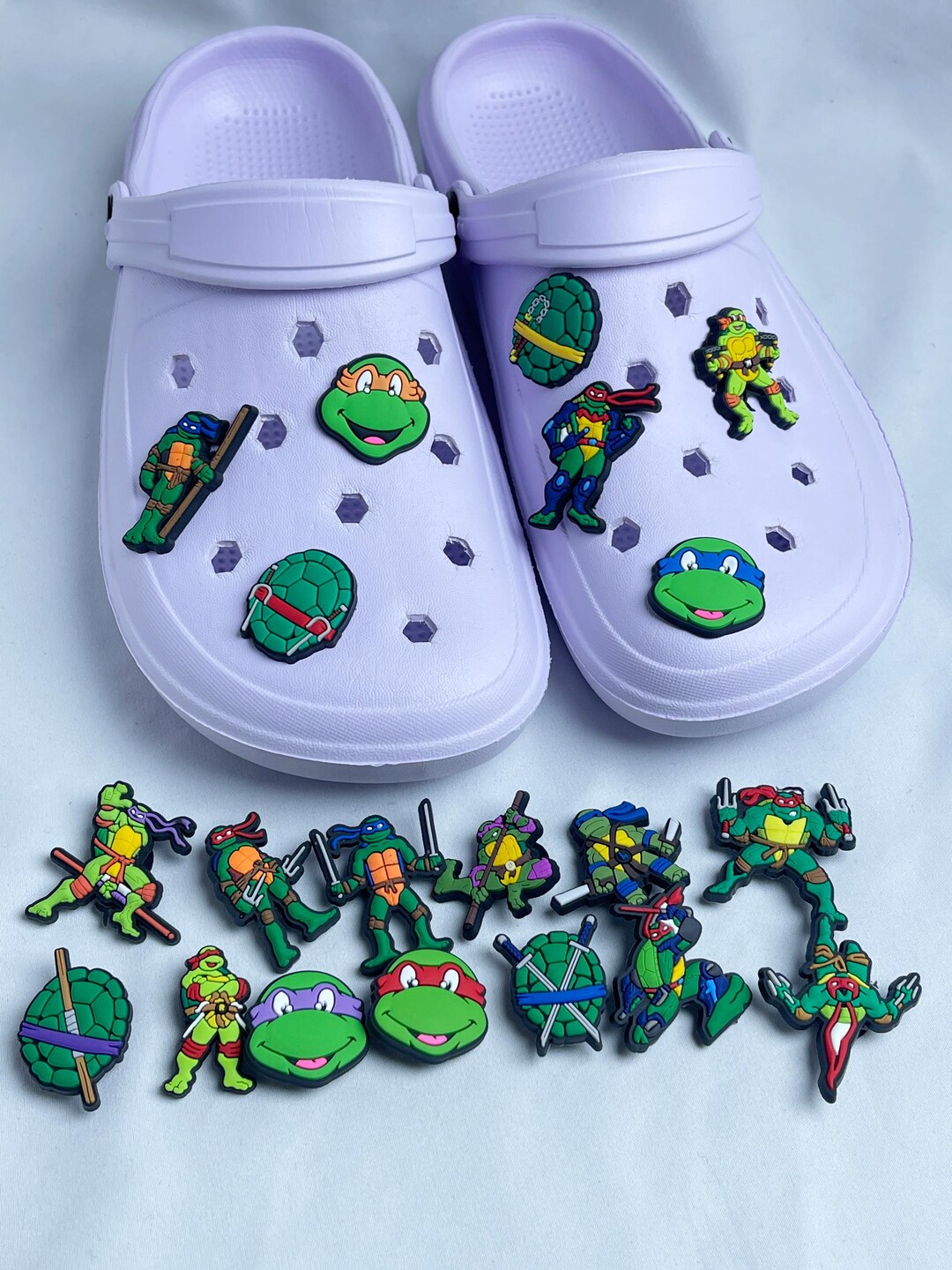 Teenage Mutant Ninja Turtles, Crocs Shoe Accessories Set - Cute and Fun ...