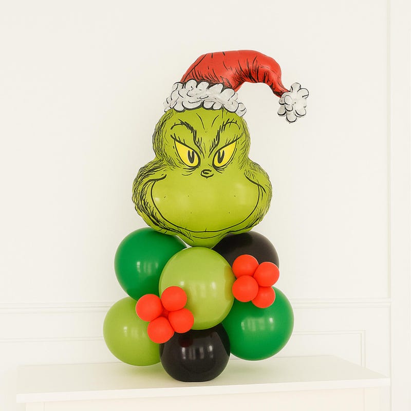 Grinch Balloon Decor - Etsy