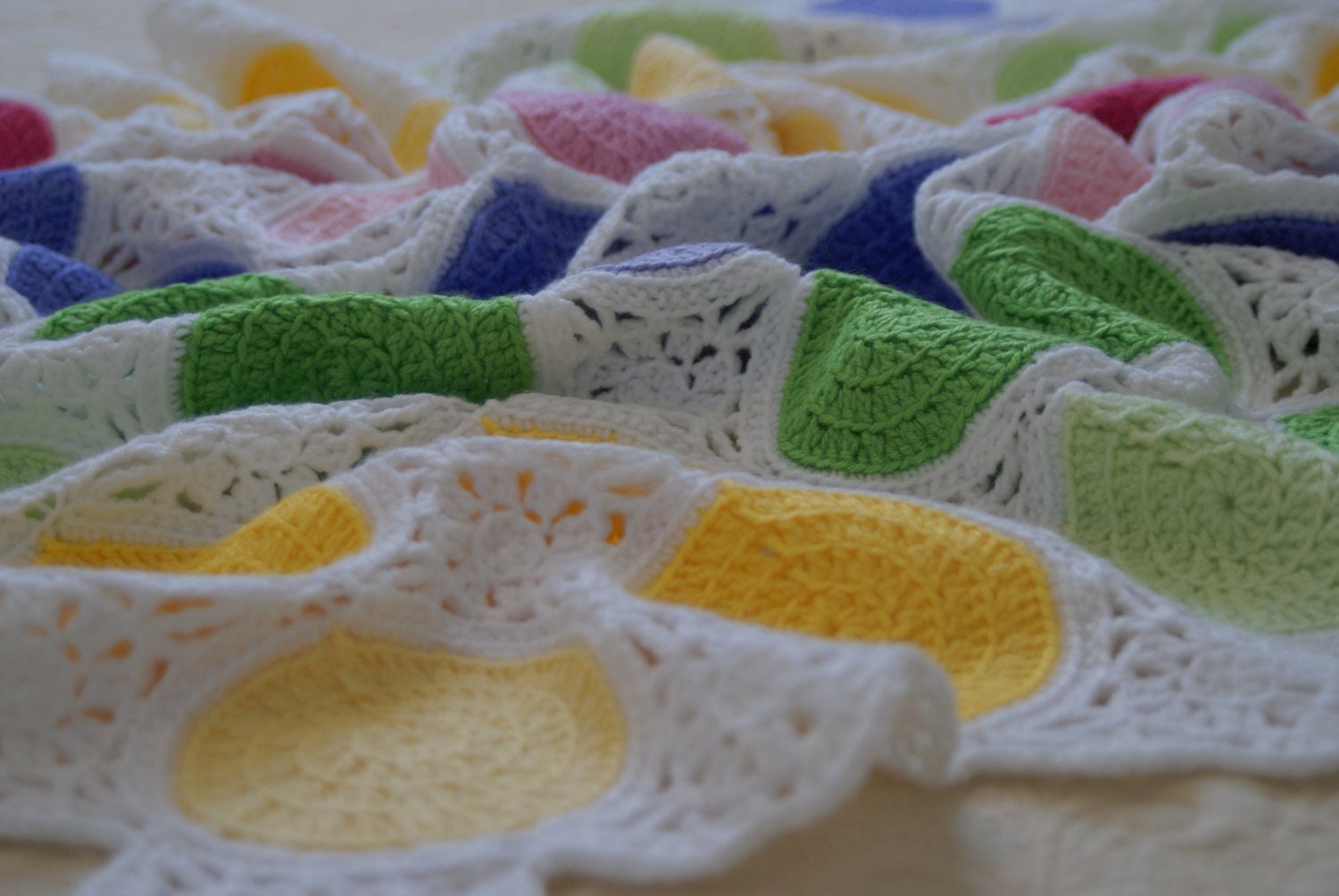 Sweet Spots Crochet Blanket Pattern - Etsy