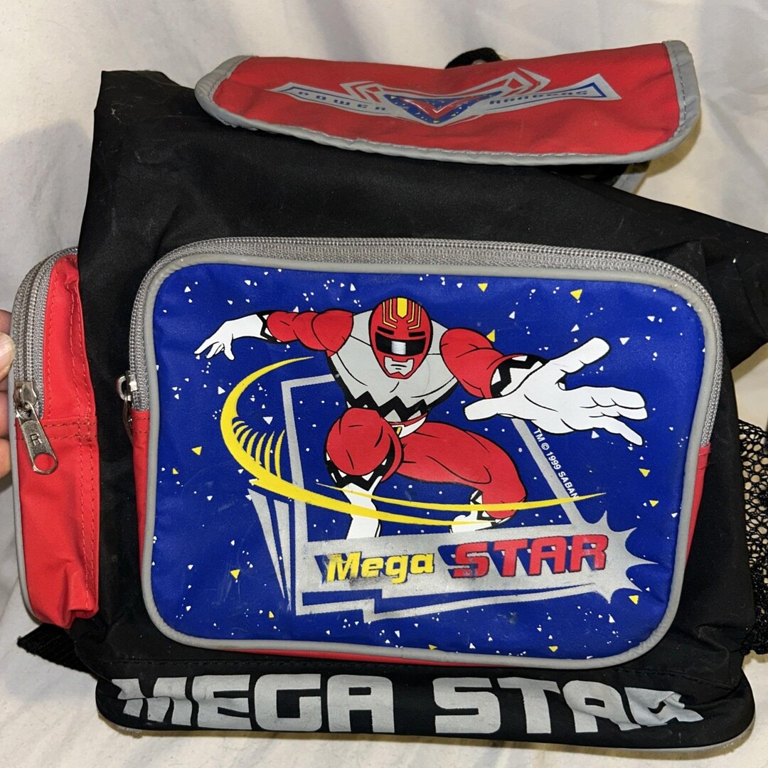 1998 Saban's Power Rangers Lost Galaxy Vintage Backpack F1 - Etsy