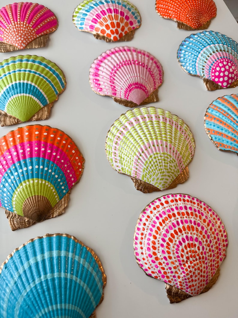 Custom Painted Seashells - Etsy