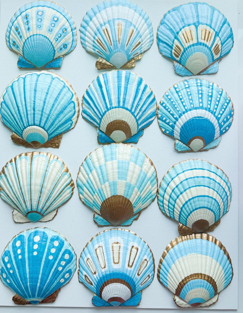 Custom Painted Seashells - Etsy