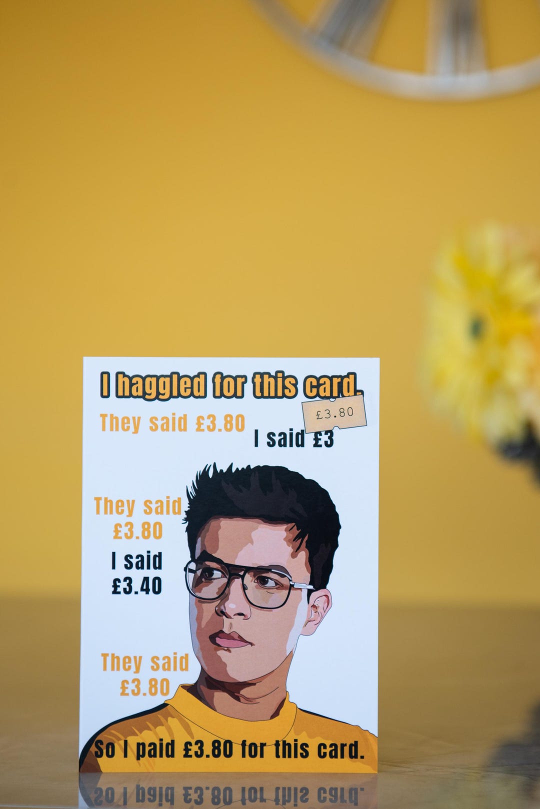 Phil Wang Taskmaster TV Show Card | for Birthday or Other Occasions ...