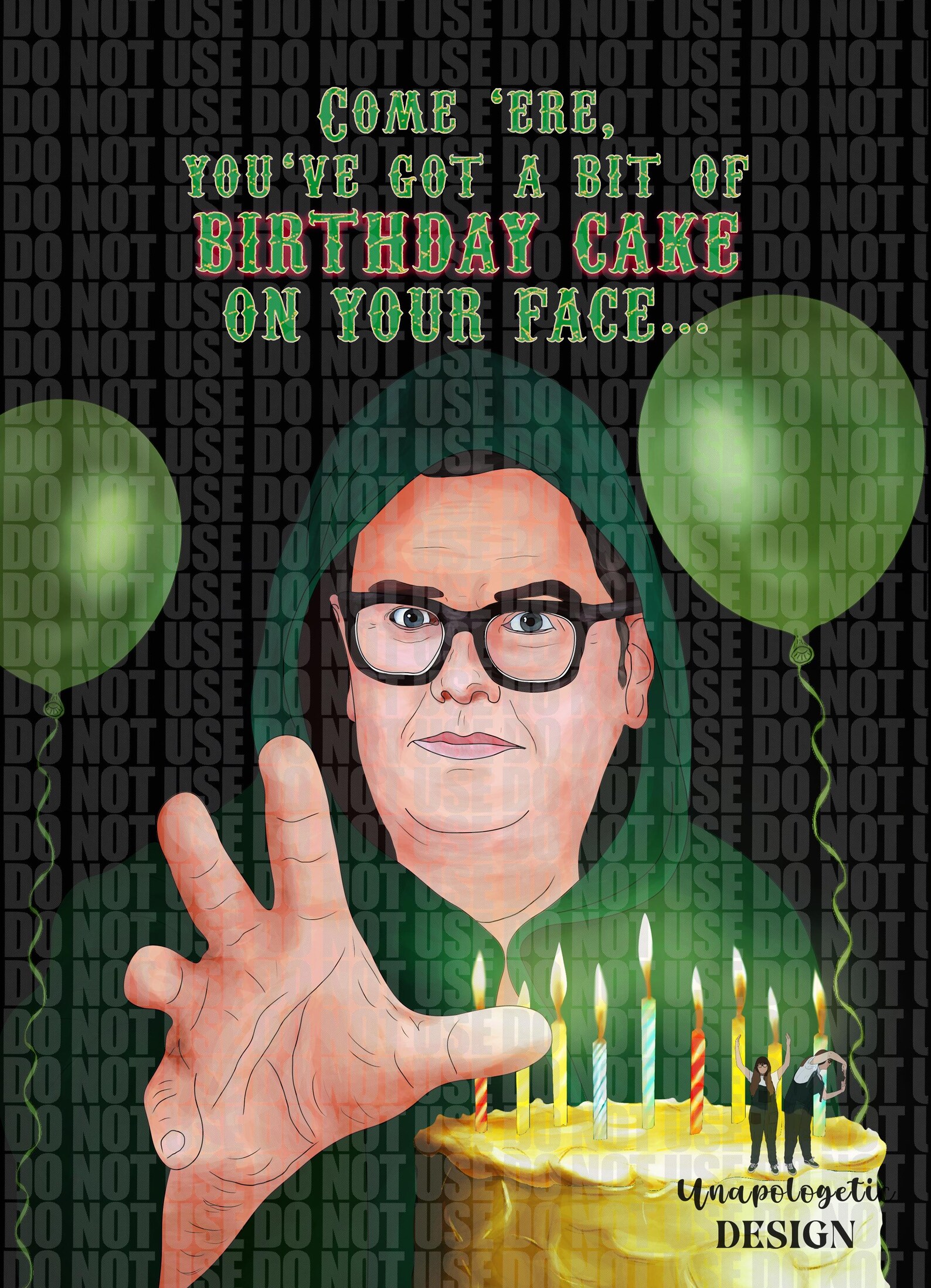 Traitors Birthday Card: Alan Carr | Eco-friendly 5x7 Blank Card W ...