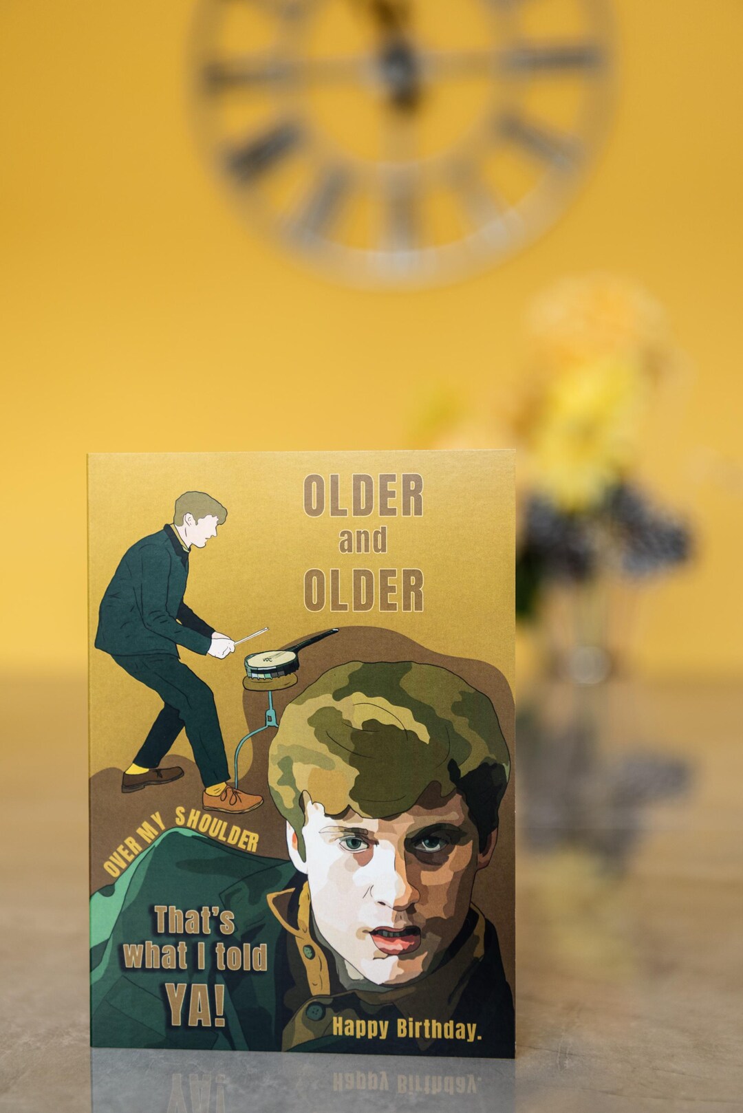 James Acaster Taskmaster Birthday Card | Funny Quote | “older and Older ...