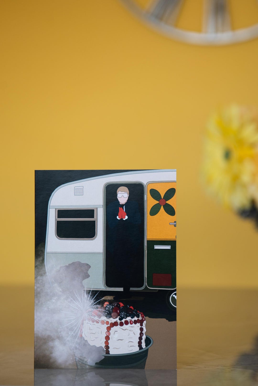 Joe Lycett Taskmaster Card: 'destroy This Cake' - Eco-friendly 5x7 ...