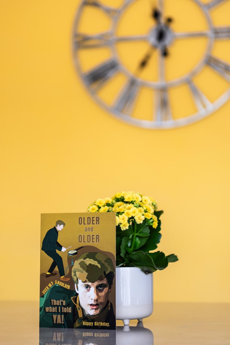 James Acaster Taskmaster Birthday Card | Funny Quote | “older and Older ...