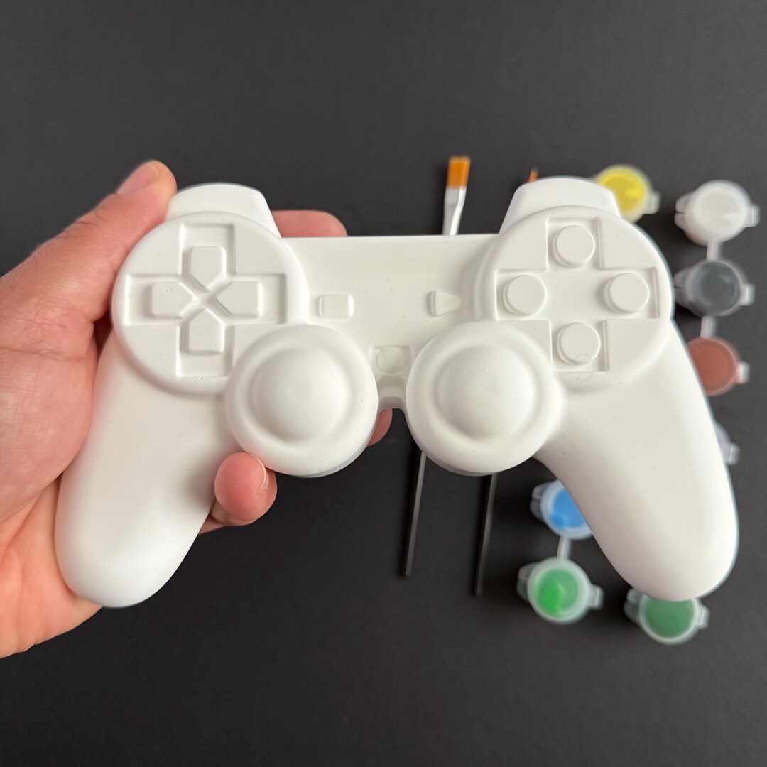 DIY Video Game Controller Painting Kit: Eco-resin Figures, Acrylic ...
