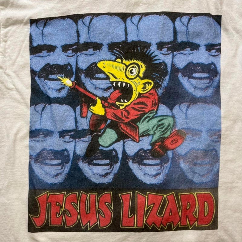 Jesus Lizard Shirt - Etsy UK