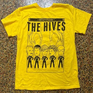 The Hives Preowned Medium Band T-shirt - Etsy