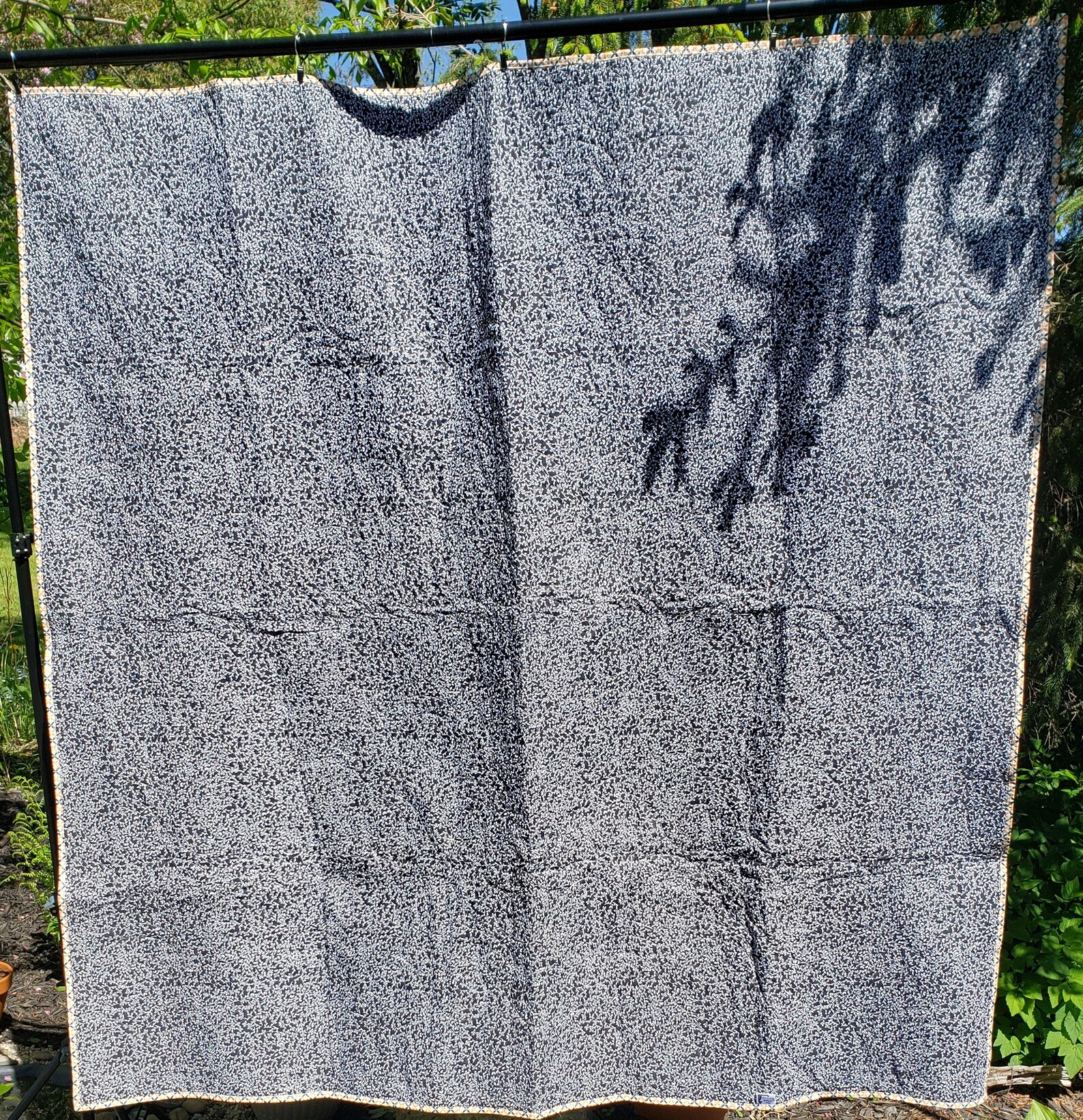 All Hallows Eve Quilt 64x64 in / Throw Quilt / Fall Decor Quilt - Etsy