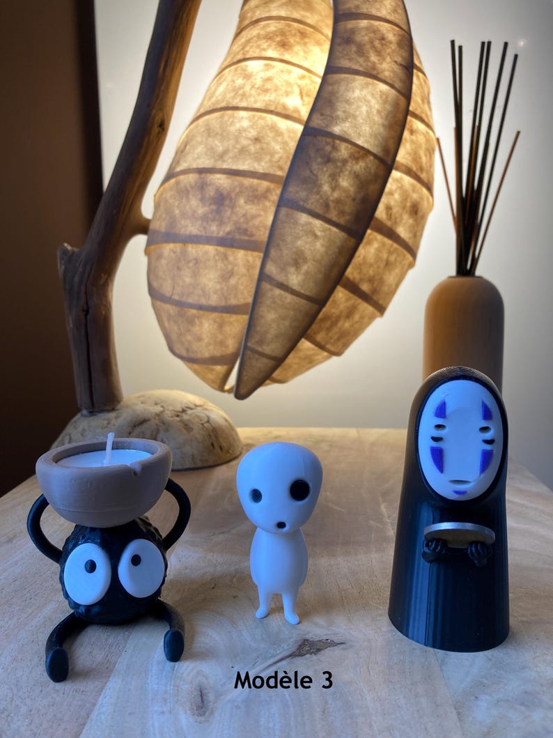 Ghibli Pack 3 Figures – Kaonashi, Kodama & Susuwatari – Geek Decoration ...