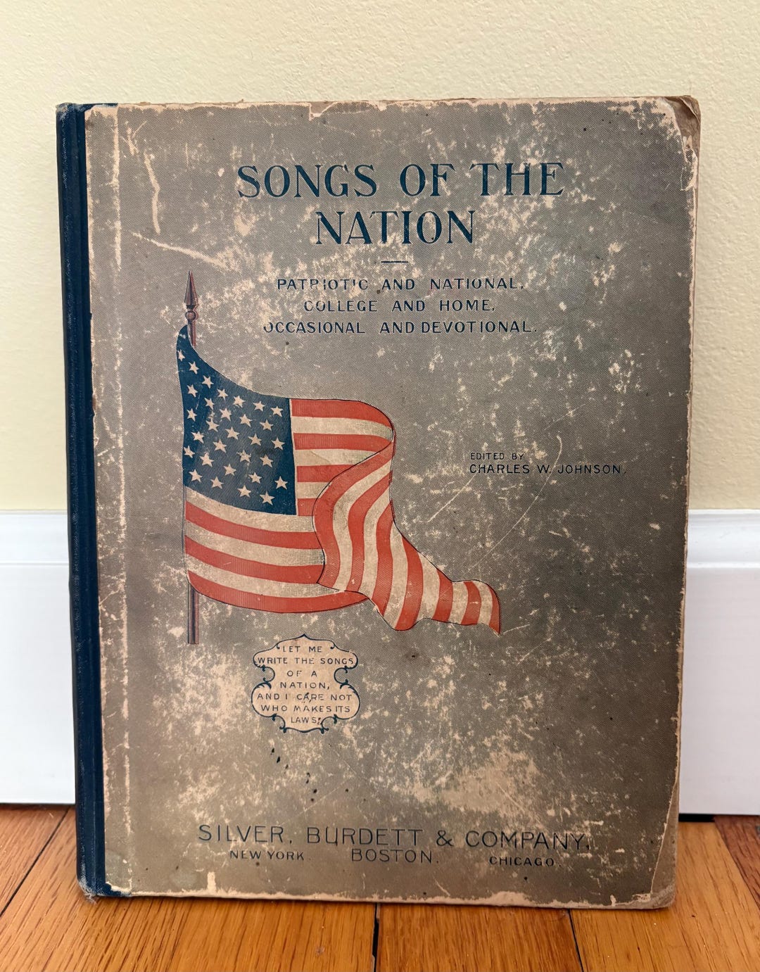 Vintage Patriotic and Devotional Songbook: Songs of the Nation, 1898 - Etsy