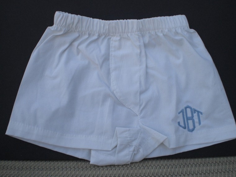 Monogrammed Baby Boy Boxer, Personalized Boy Diaper Cover, Baby Boy ...