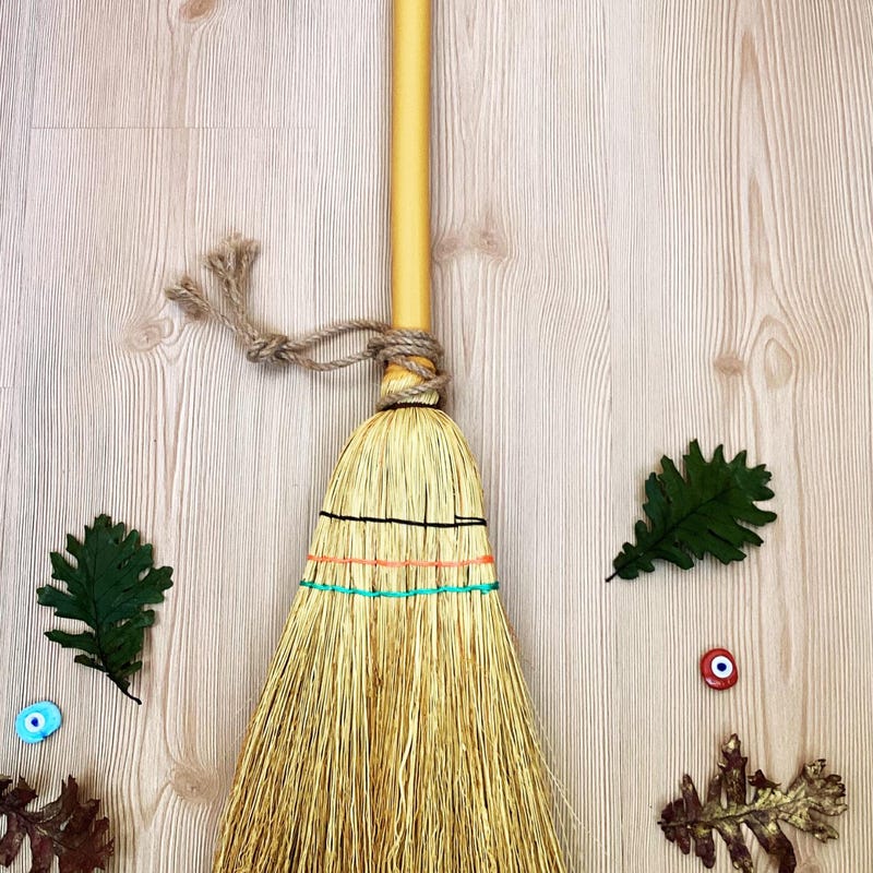 Straw Broom - Etsy