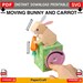 Printable Bunny Carrot Movement - Interactive SVG & PDF Templates for ...
