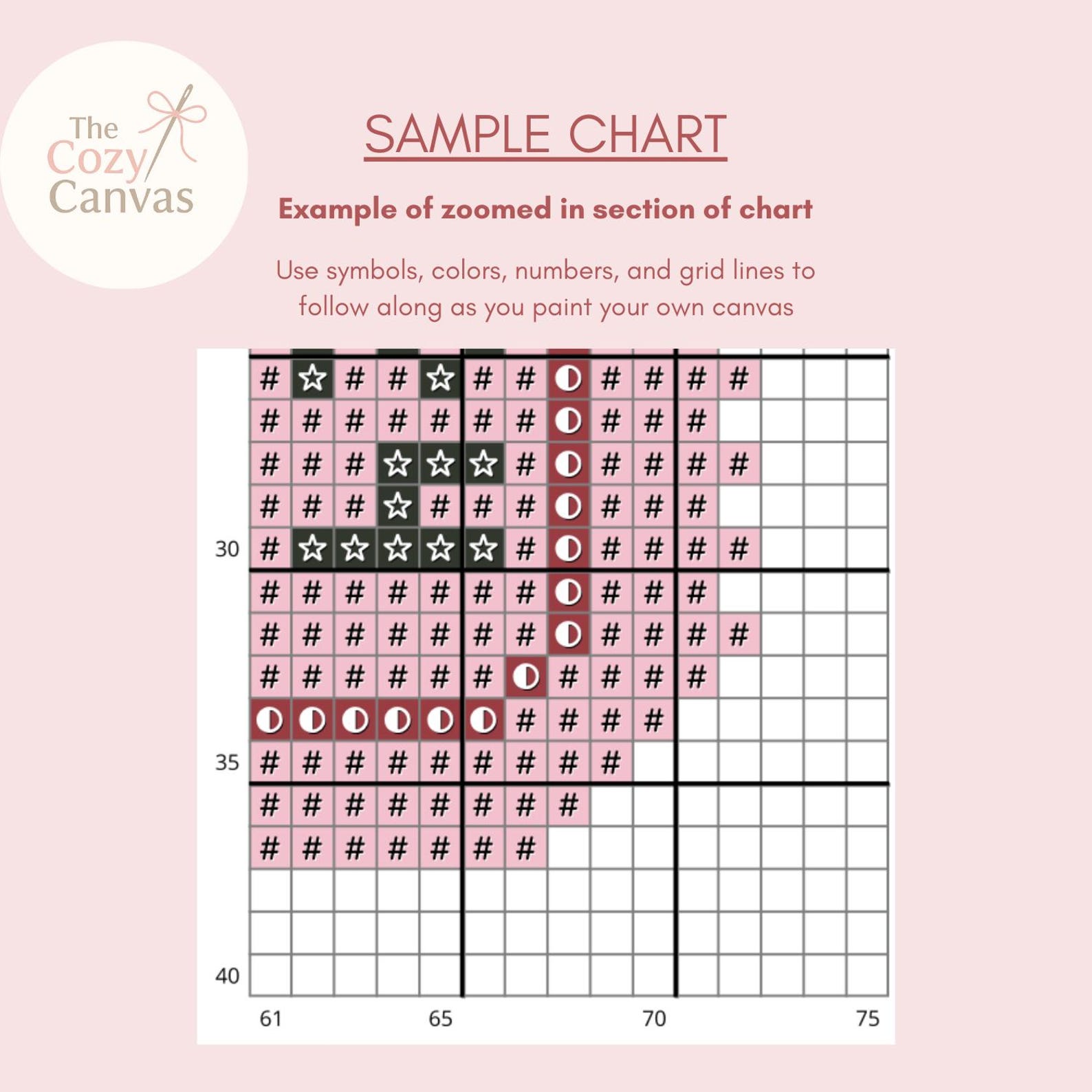 Yappy Hour Ticket Digital Needlepoint Chart | Digital Stitch Chart PDF ...