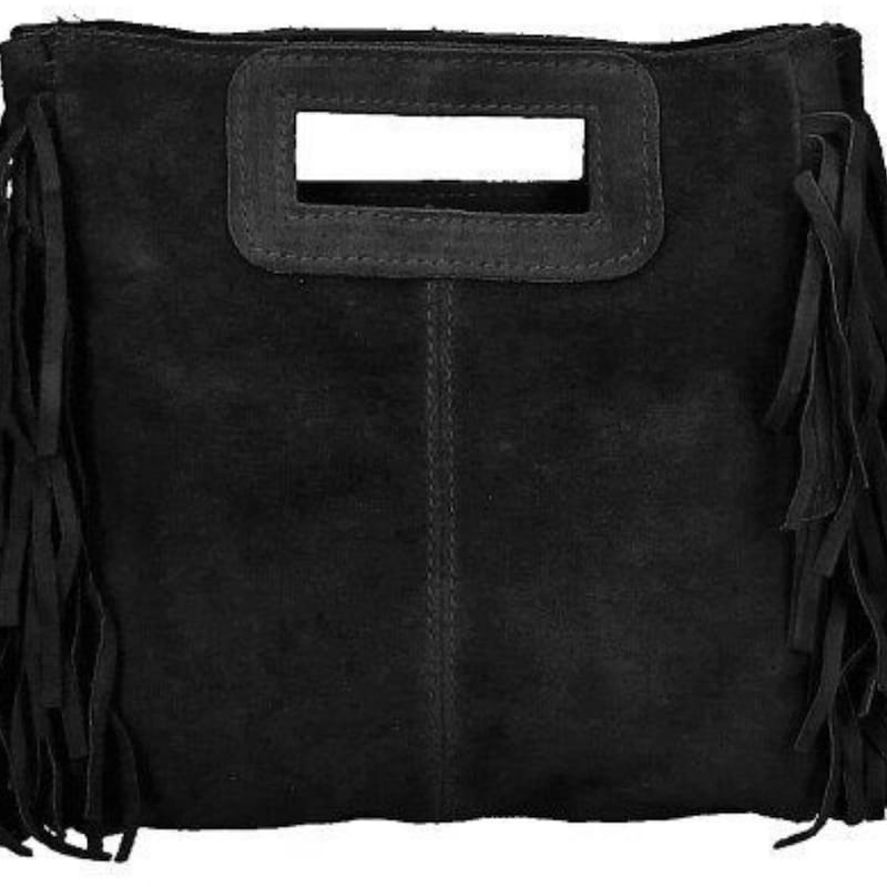 Fringed Suede Handbags - Etsy