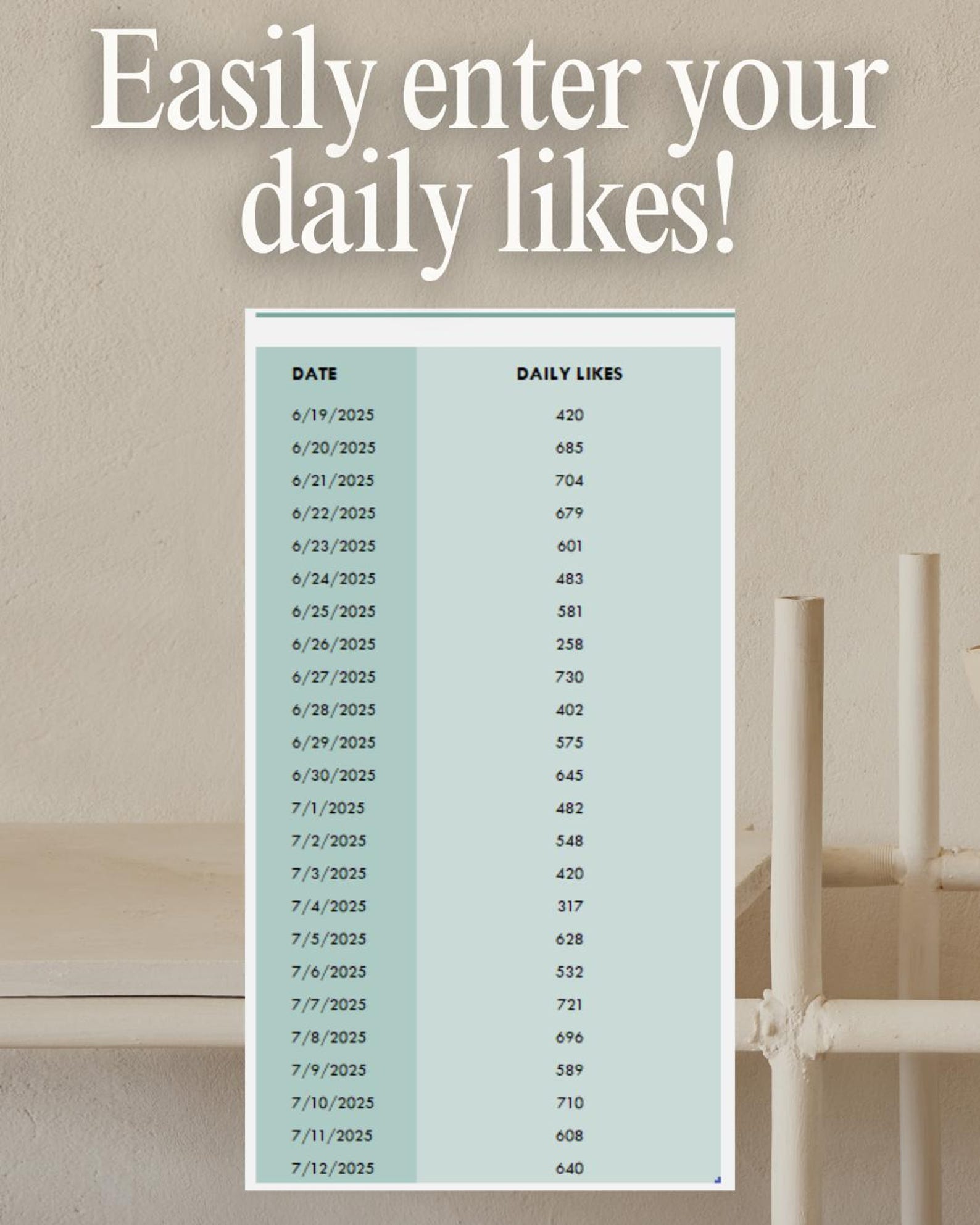 Social Media Tracker Excel Template | Content Planner Spreadsheet - Etsy