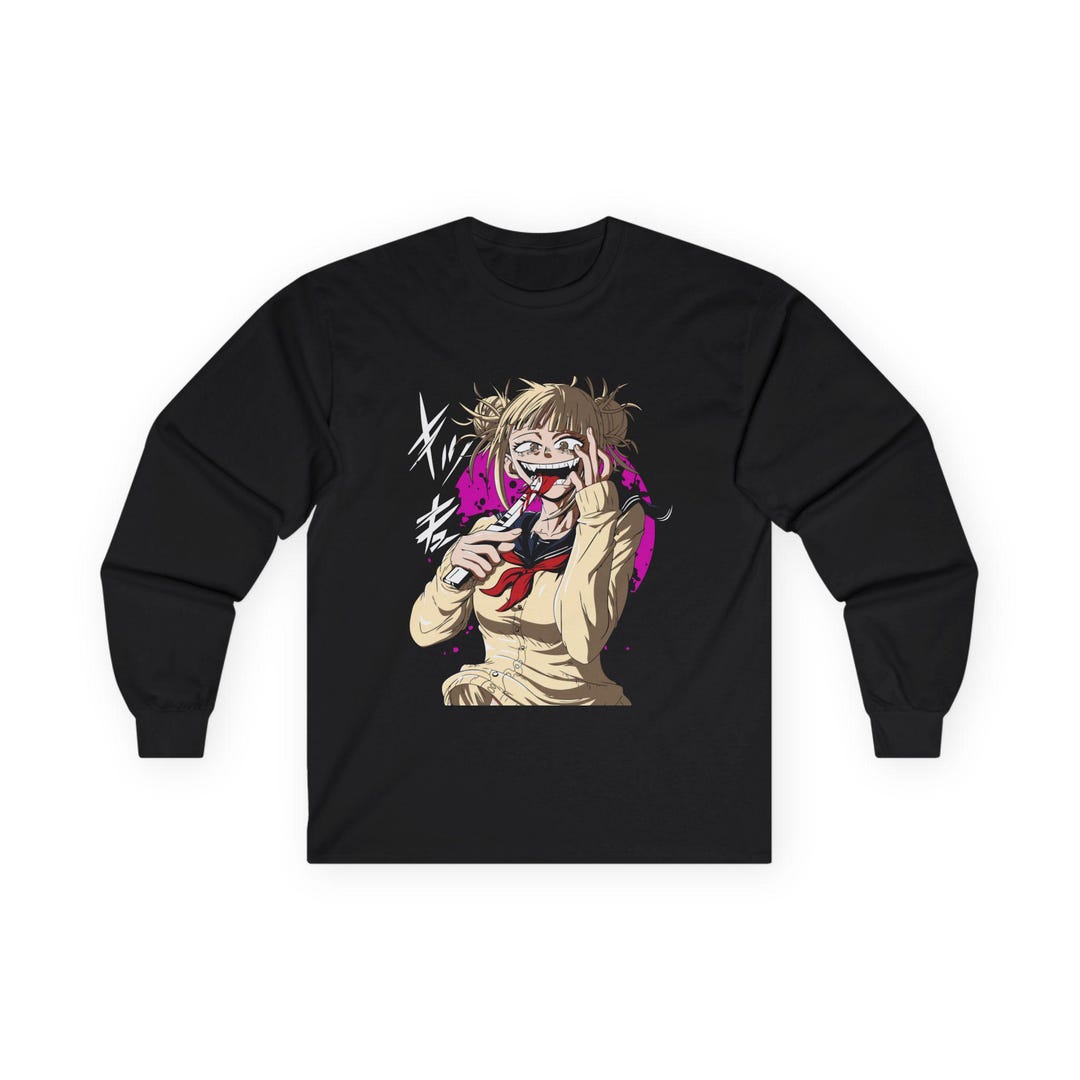 Toga My Hero Unisex Long Sleeve T-shirt - Etsy