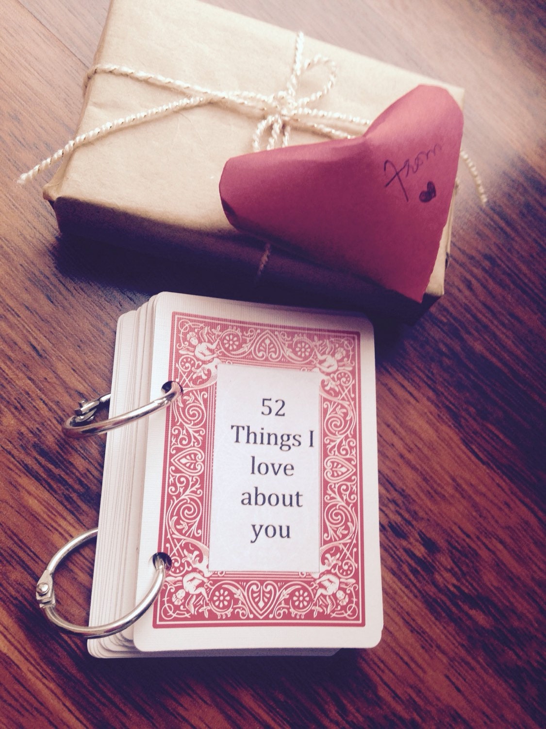 52 Things I Love About You Template