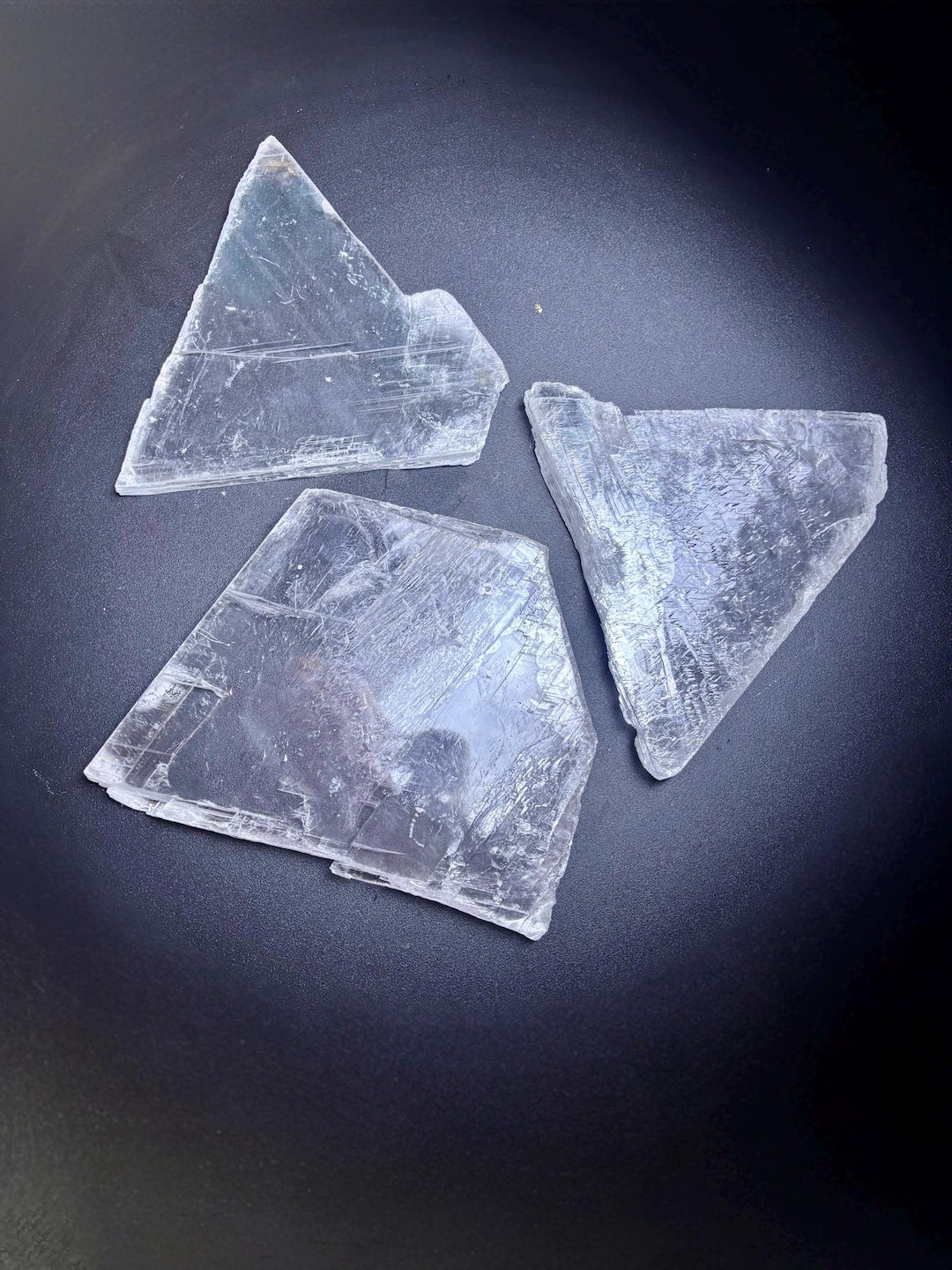 Raw Selenite Clear Slabs - Choose Your Sheet - Etsy